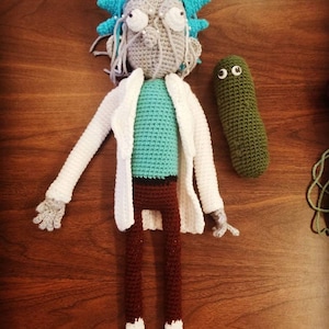 Rick Amigurumi Pattern PDF Crochet Pattern - Etsy
