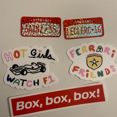 Manifesting a Good Race Weekend Sticker - Etsy