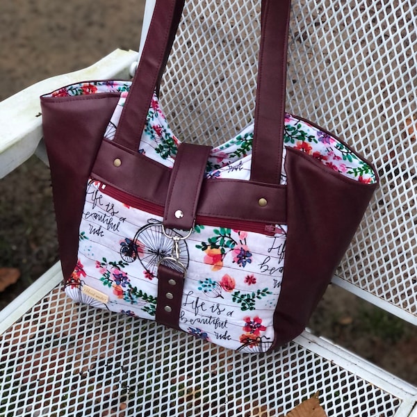 Purse Handbag PDF Sewing Pattern - Designer Bag - Two Sizes Included by ...