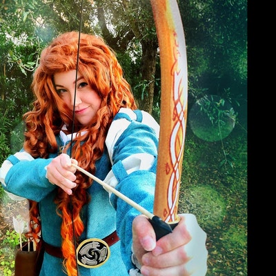 Merida's Bow With Celtic Design PVC Functional Bow With Deluxe Finish ...