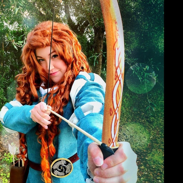 Merida's Bow With Celtic Design PVC Functional Bow With Deluxe Finish ...