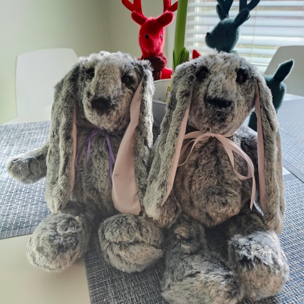 Teddy Bear Pattern and Bunny + VIDEO Tutorial - 6 Sizes, Rabbit Pattern ...