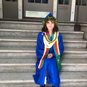 Laos Flag Graduation Sash/stole International Study Abroad | Etsy