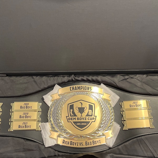 Championship Belt, PERPETUAL Series, All Sports, Sales Contests Etc. 12 ...