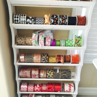 Ribbon Rack 7 Shelf - Etsy