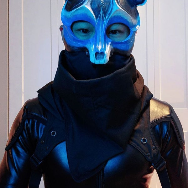 Fox Skull Mask - Hecate [gold Ver.] | Mask Fox Larp Gn Furry Roleplay ...