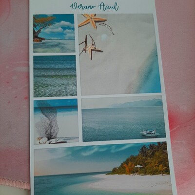 At the Beach Weekly Bujo Kit Beach Theme Weekly Stickers - Etsy