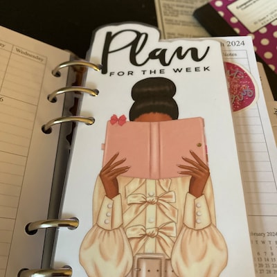 Pretty Pink Office Planner Dashboard for Your Pm Mm Gm Agendas ...