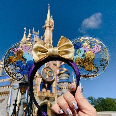 Magic Kingdom 50th Anniversary Minnie Ears, Mickey Balloon Ears ...
