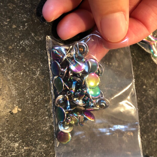 Double Cap Round Rivets, Bag Hardware - Etsy