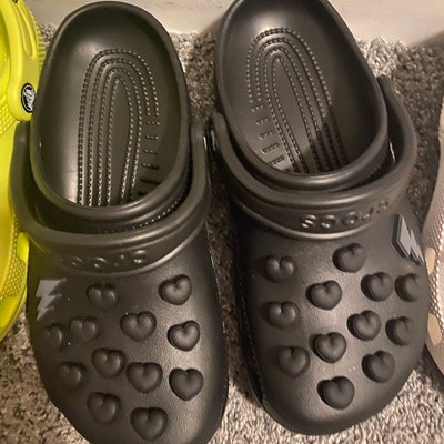 Blue Croc Charms 30 Charm Signs Symbols Phrases Pin Badge Sign Crab ...