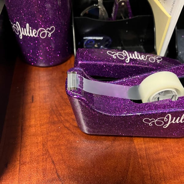 Glittered Computer Mouse, Personalized Wireless Mouse, Custom Computer ...