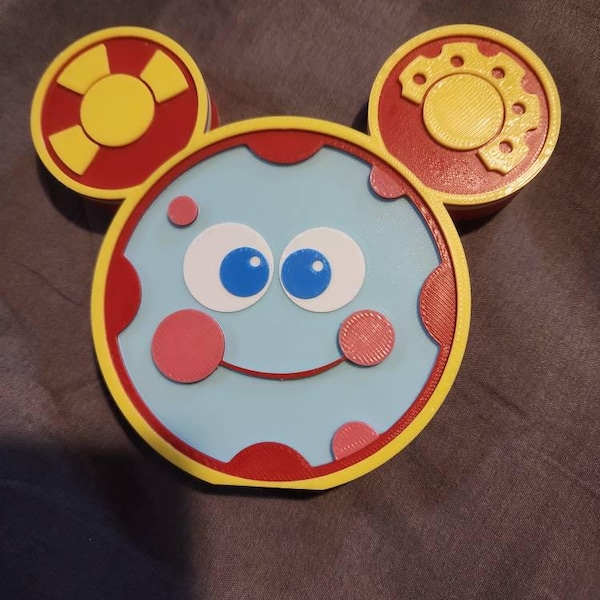 Mickey’s Clubhouse Toodles 3d-printed Standing Figures – Face, Circles ...