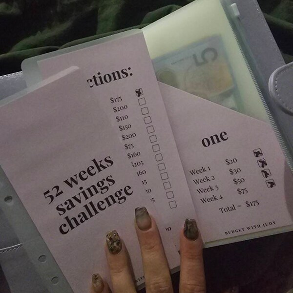 Kids Savings Challenge Money Tin Can| Coins Savings Challenge| Loose ...