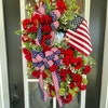 Patriotic Poppy Wreath Memorial Day Wreath 28 Summer - Etsy