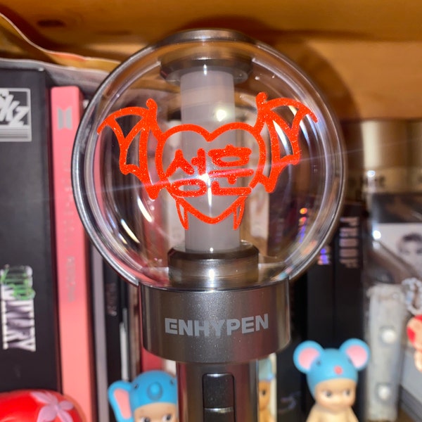 Enha Vampire Bat Lightstick Decal - Etsy