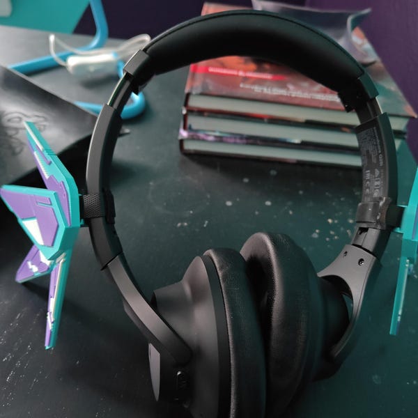 Futuristic Mecha Headphone Attachment | Gamer Gift | Streamer Gift ...
