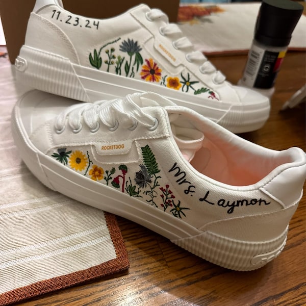 Custom Hand Painted School Spirit Shoes, Custom Sneakers, Painted Shoes ...