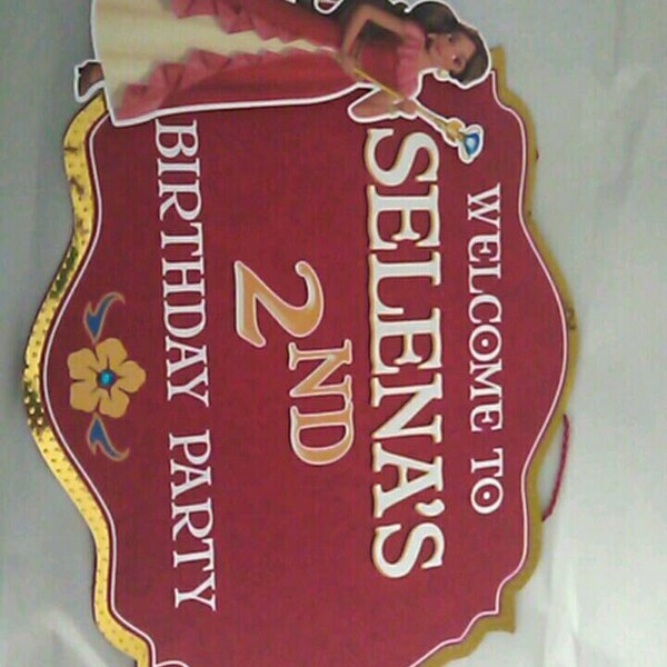 Elena of Avalor Door Sign, Elena of Avalor Birthday Door Sign, Elena of ...