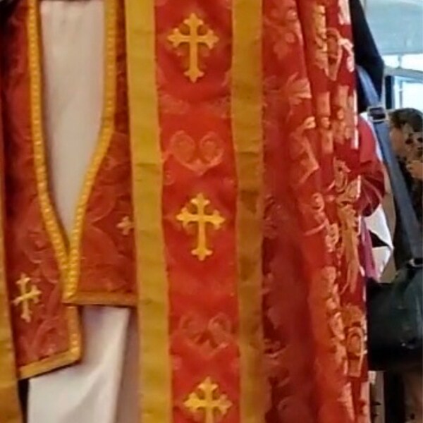 Liturgical Cross Applique. Machine Embroidery. Vestment Crosses. Priest ...