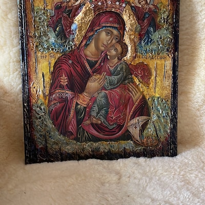 Saint St Joseph Iosif Icon-greek Russian Byzantine Orthodox Icons - Etsy
