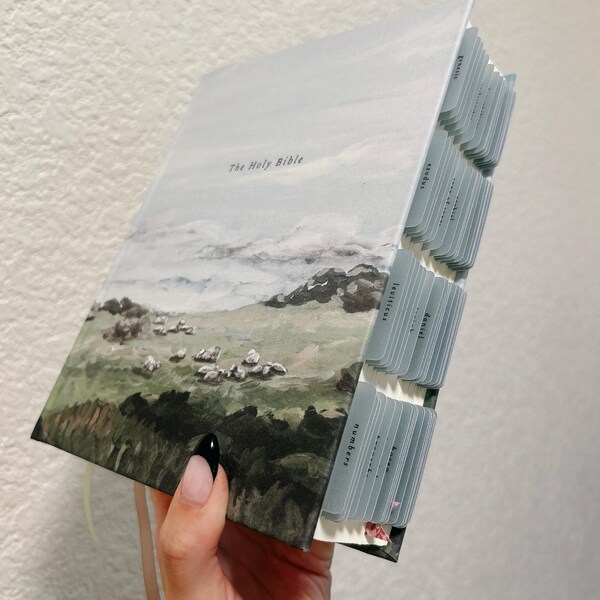 MINI Catholic Minimalist Bible Tabs | Vellum | Beautiful, Simple Cute ...