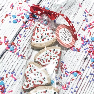 Printable Valentine's Day You Have a Pizza My Heart Valentine's Tag ...