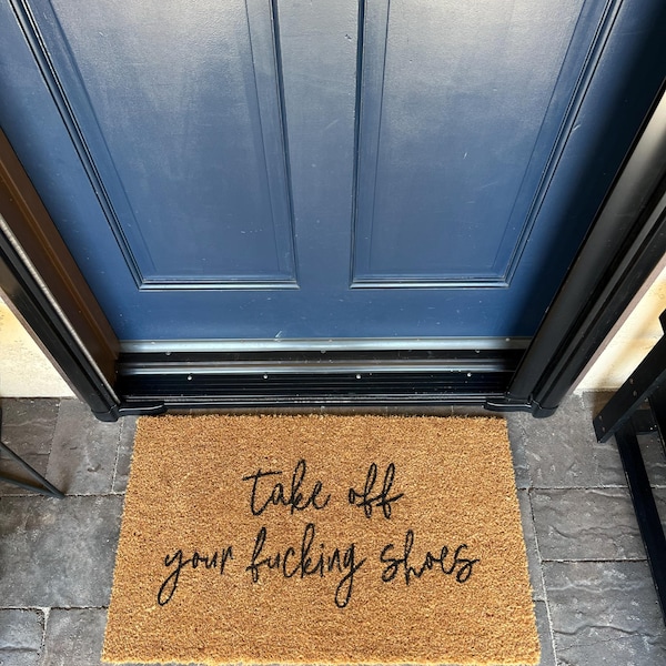 Welcome Hope You Like Plants Door Mat welcome Mat Housewarming Gift ...
