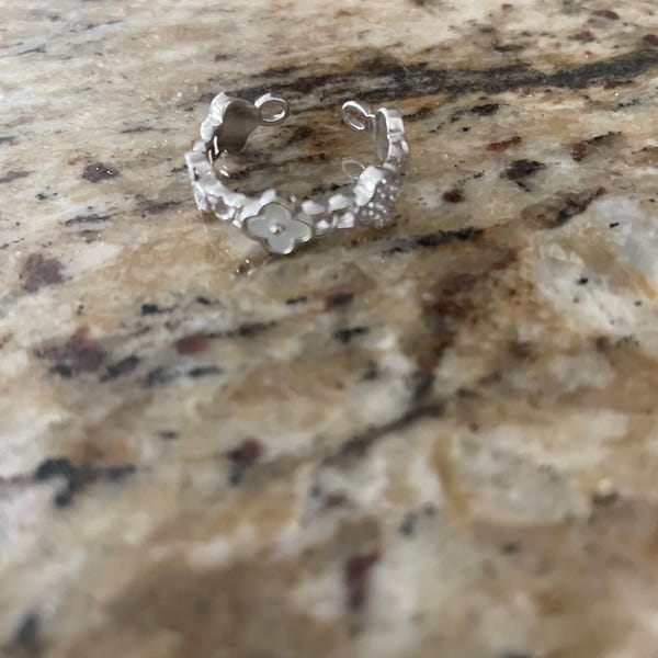 Iced Out 18K Gold Plated Over 925 Sterling Silver Round Cut 3D ...