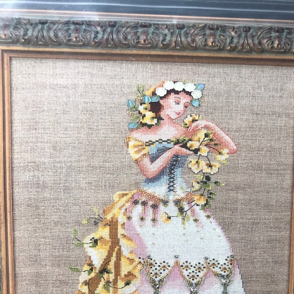 Button up *FREE Insured Shipping* Prairie Schooler Retired Counted ...