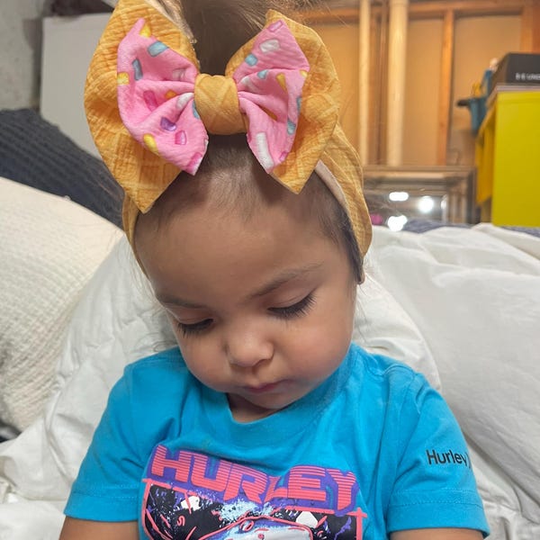 Spider Web Hair Bow - Headwrap - Clip - Pigtail Bows - Headband - Haunt ...