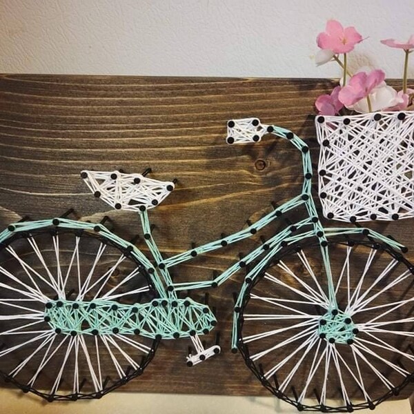 DIY Bicycle String Art Kit - Etsy