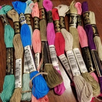 DMC Embroidery Floss Shades of Green DMC Cotton Embroidery - Etsy Canada