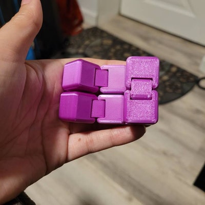 Unleash Your Inner Fidgeter With the 3D Printed Fidget Infinity Cube - Etsy