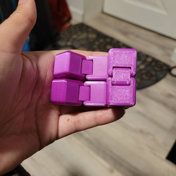 Unleash Your Inner Fidgeter With the 3D Printed Fidget Infinity Cube - Etsy