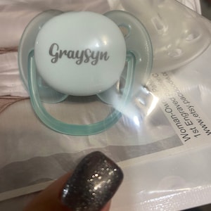 Personalized Pacifier Baby Girl Personalized Pacifier Baby | Etsy