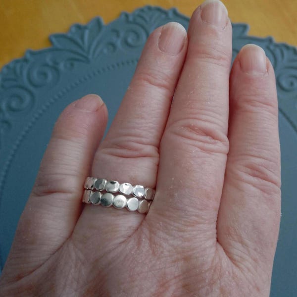 Sterling Silver Inlay Ring Blank: 925 Channel Ring for Makers - Etsy