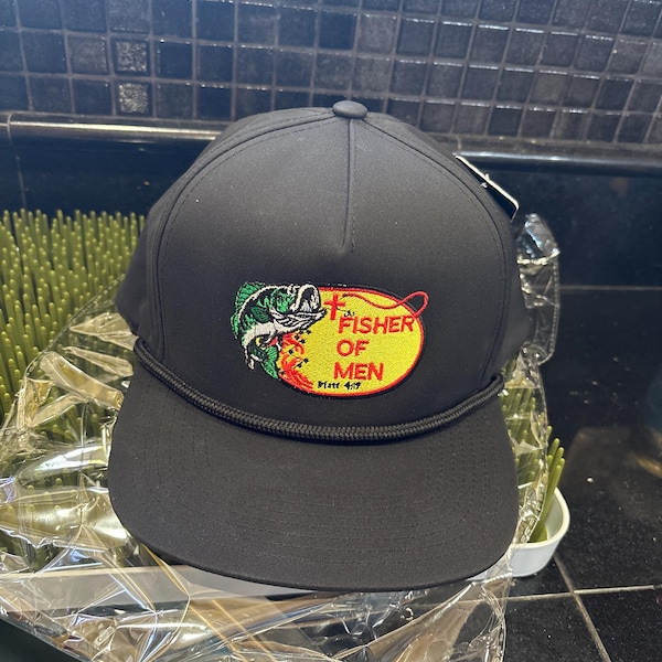 Fisher of Men Snapback | Christian Faith Hat | Religious Adjustable Cap ...