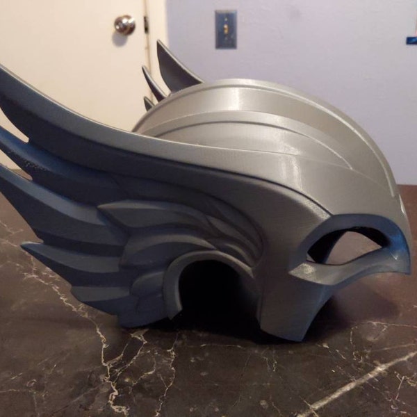 Wearable Hawkgirl Helmet: Raw 3D Print, Cosplay Prop - Etsy