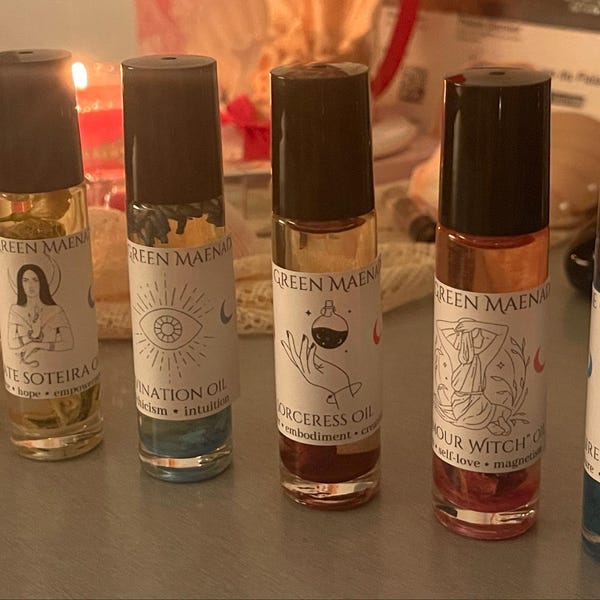 Blue Moon Oil ~ Intention Oil, Ritual Oil, Lunar Oil, Blue Moon Spell ...