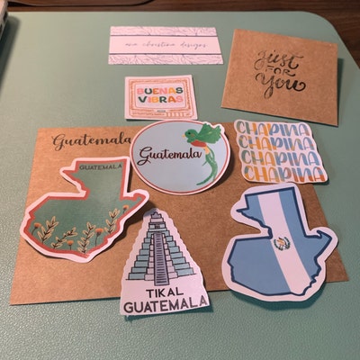 Guatemala Sticker Pack Guatemala - Etsy
