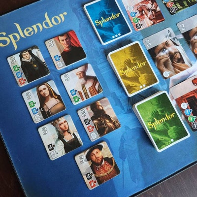 Splendor Playmat Neoprene Game Mat With Stitched Edges and Anti-slip ...