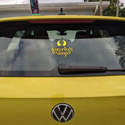 Bhaal Babe Baldur's Gate 3 Vinyl Decal, Bloodless, BG3, Astarion ...