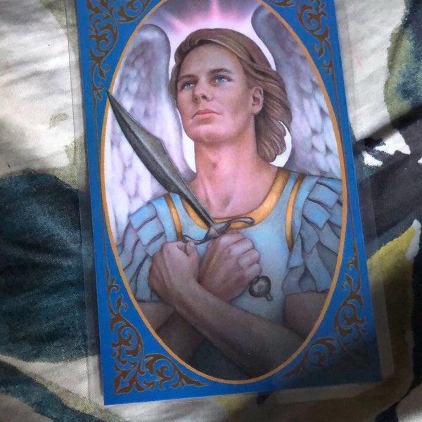 St. Michael the Archangel Prayer Card, Guardian of the Catholic Church ...