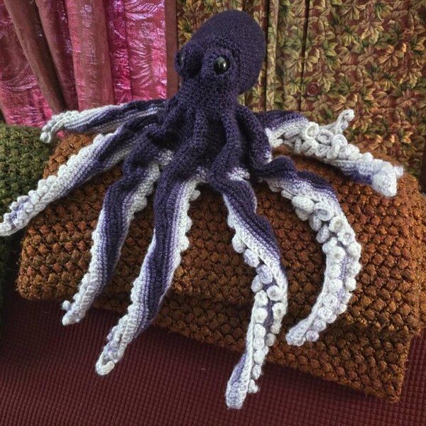Realistic Octopus Crochet Pattern by Crafty Intentions DIGITAL PDF ...