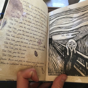 Doctors Tardis Diary Custom Replica Prop FULLY ILLUSTRATED - Etsy