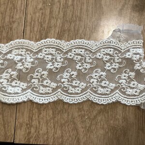 Off-white Tree of Life Lace Fabrics Embroidery Floral Tulle Fabrics ...