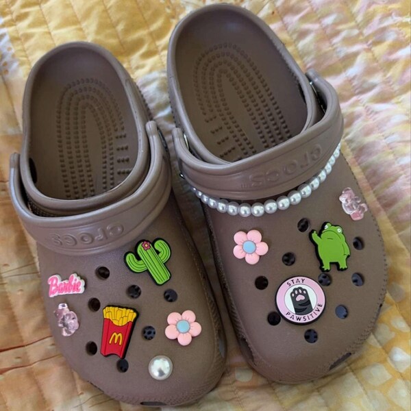 Foodie Themed Jibbitz for Crocs - Maccas Chips - Churros - Pizza ...