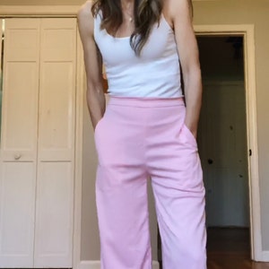 Sewing Pattern Sara Stretch Flare Pant High-waisted - Etsy