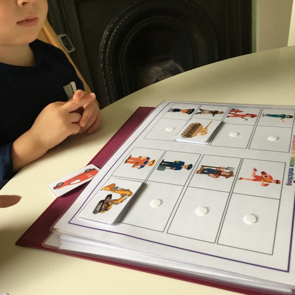 Toddler Learning Folder Nursery Learning Folder Preschool Activity ...